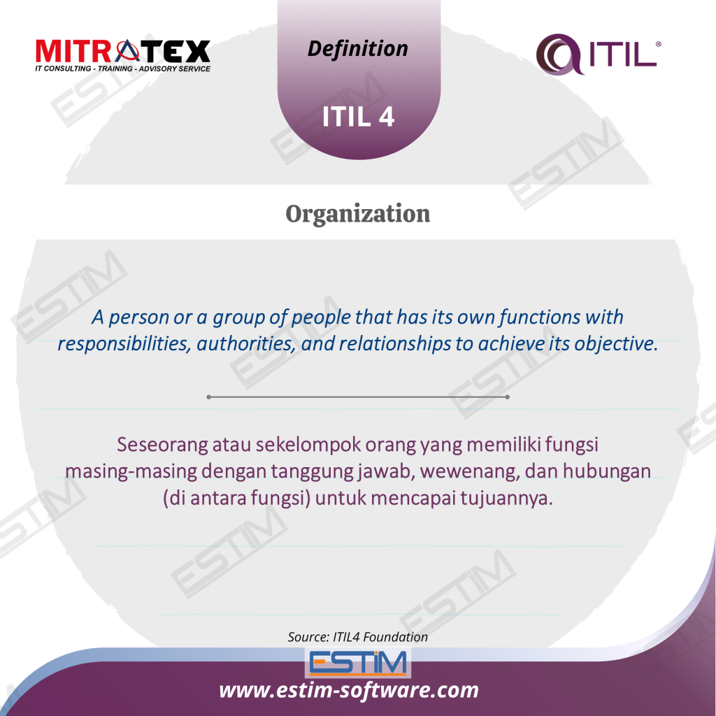 ITIL 4 Definition